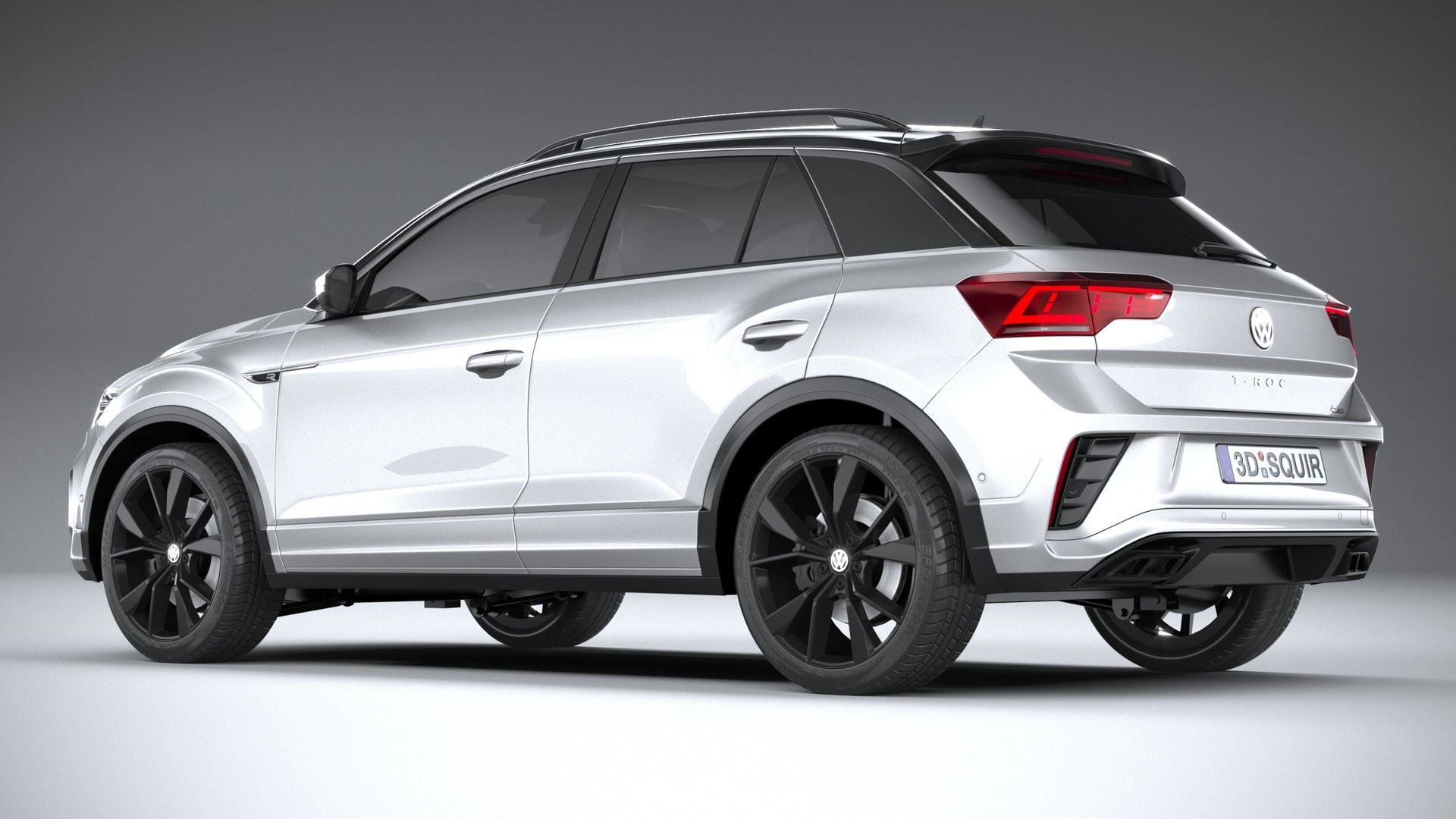 3D Volkswagen T-Roc R-line 2022 - TurboSquid 1848687
