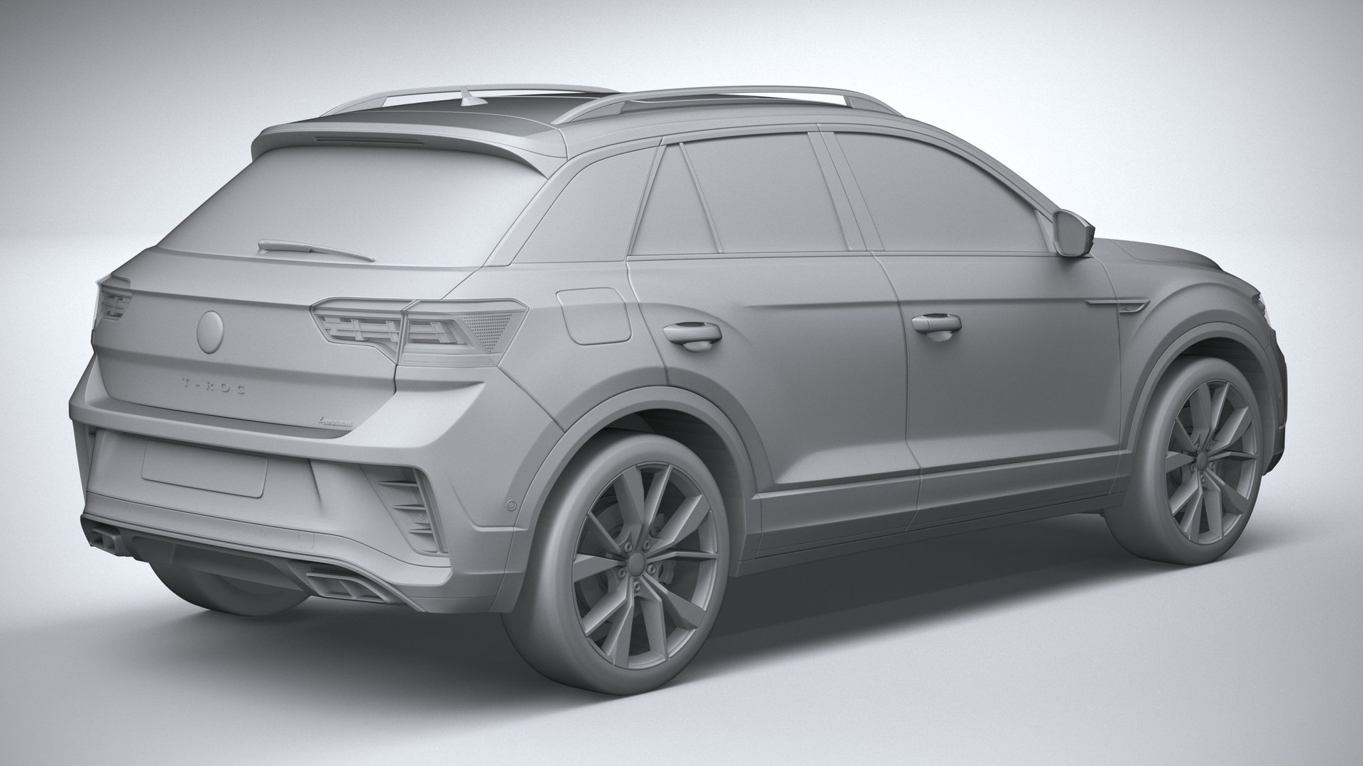 3D Volkswagen T-Roc R-line 2022 - TurboSquid 1848687