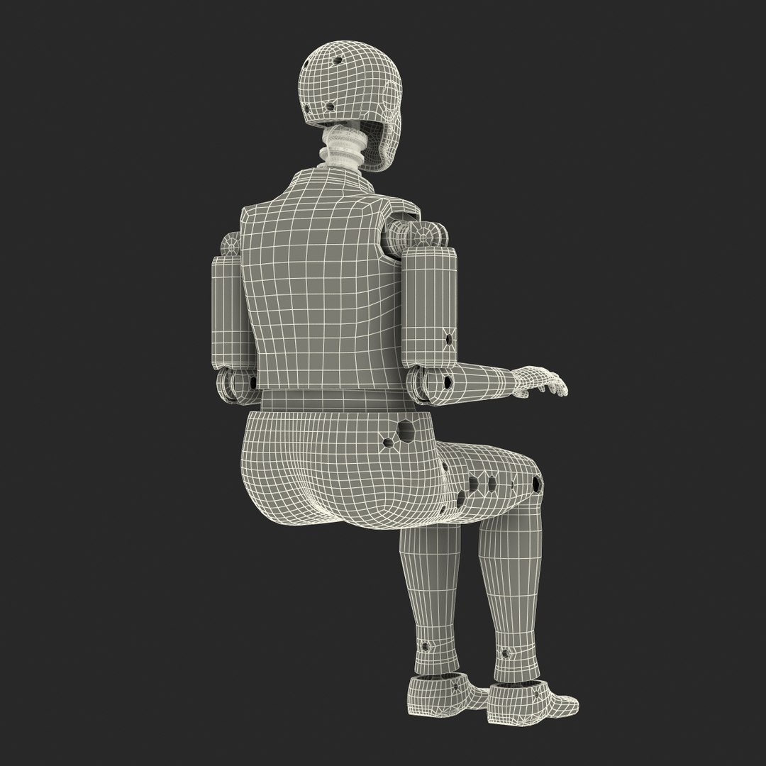Female Crash Test Dummy 3ds