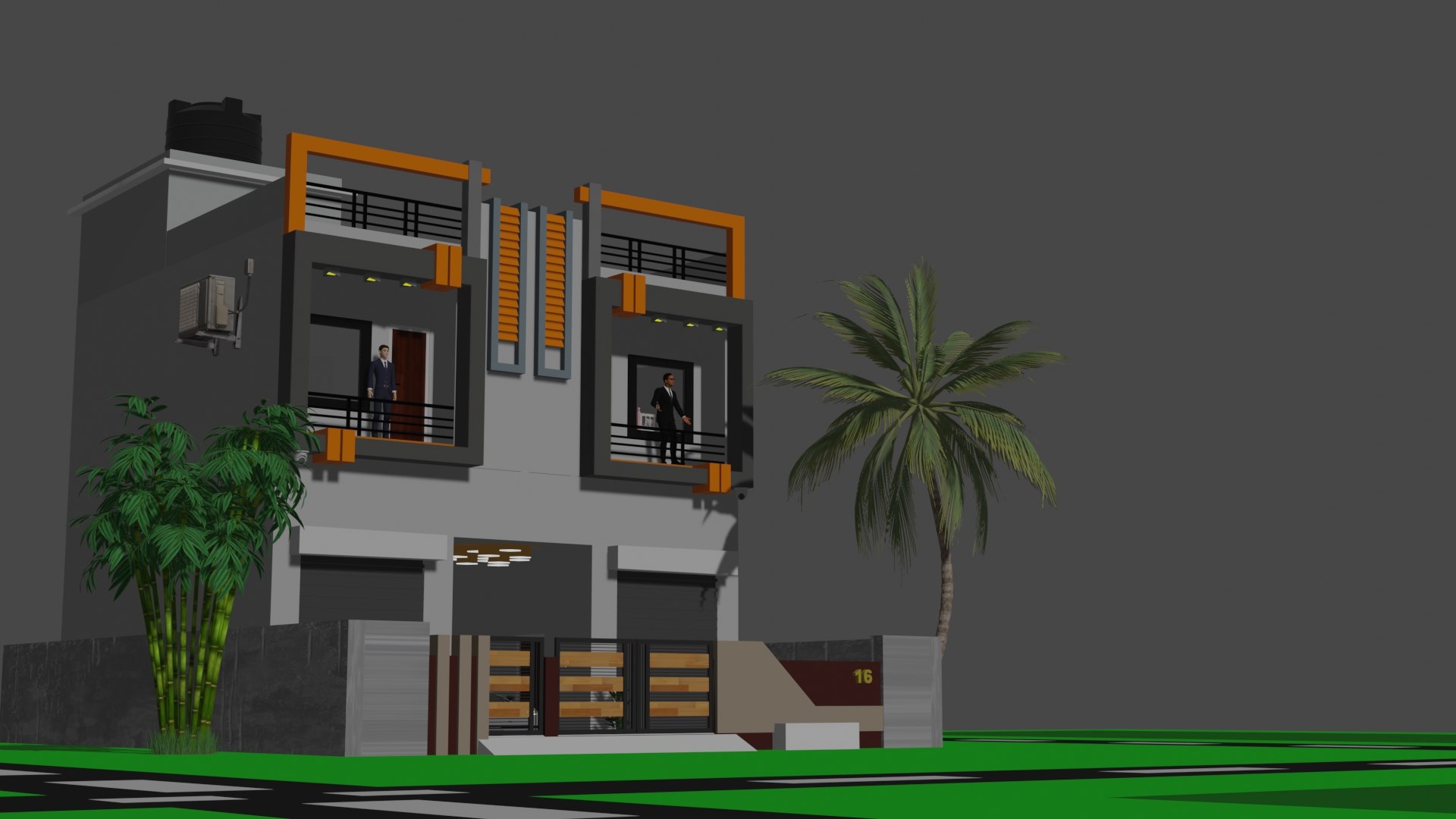 Modern Houses 3D Model - TurboSquid 2250657