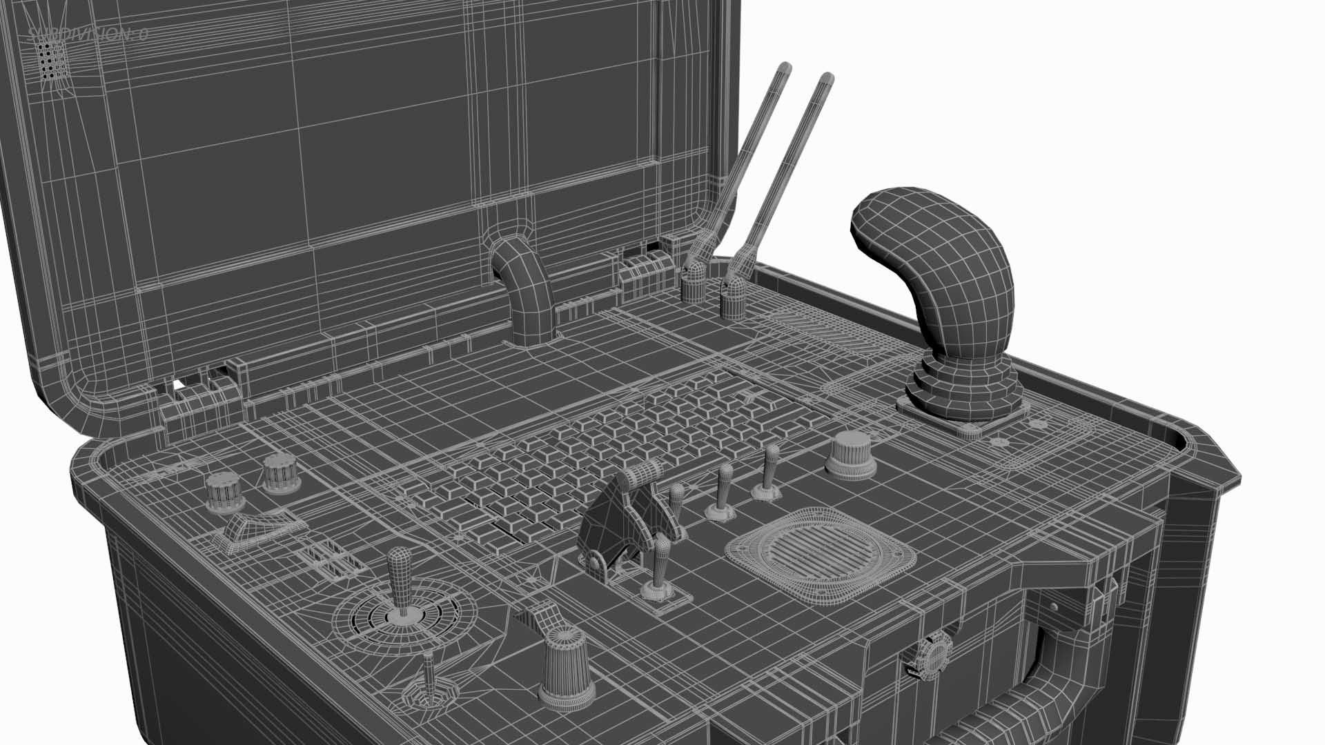 Control Station Case 3D Model - TurboSquid 1686885