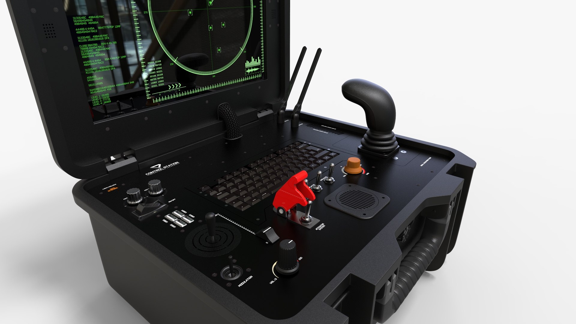 Control Station Case 3D Model - TurboSquid 1686885