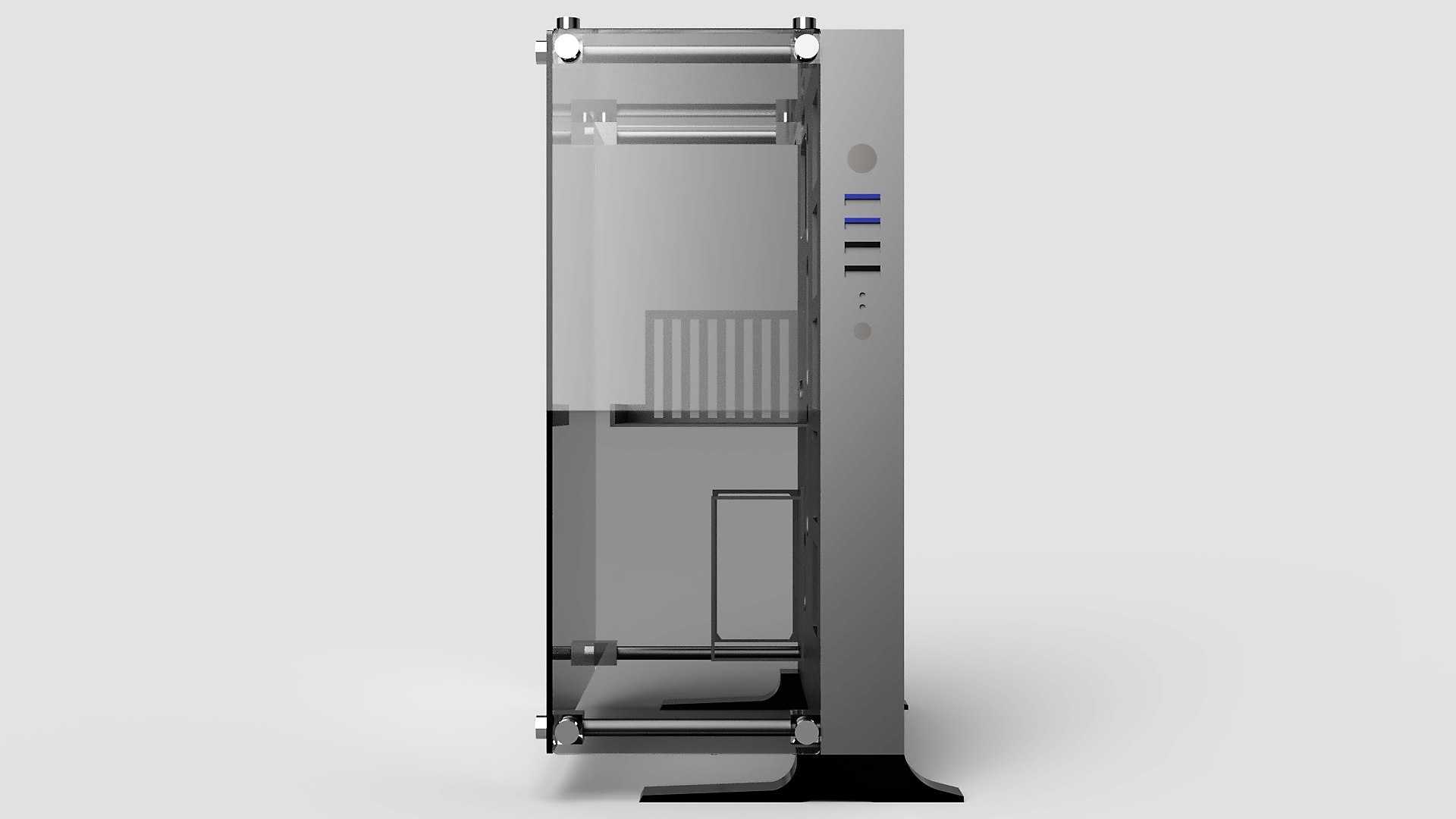 Thermaltake Core P5 Tempered Model - TurboSquid 1292486