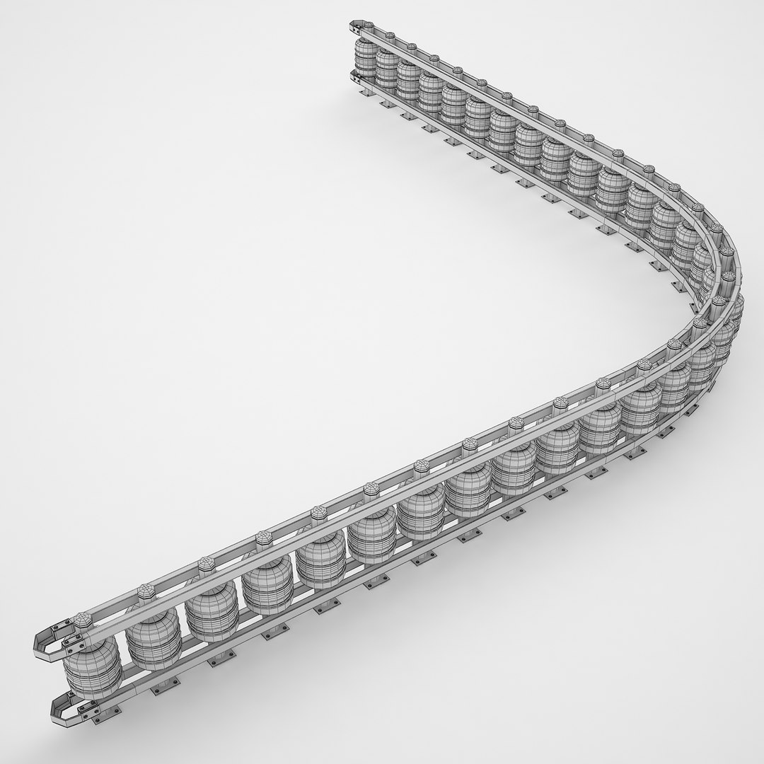 Safety Roller Barrier 3D Model - TurboSquid 1622496
