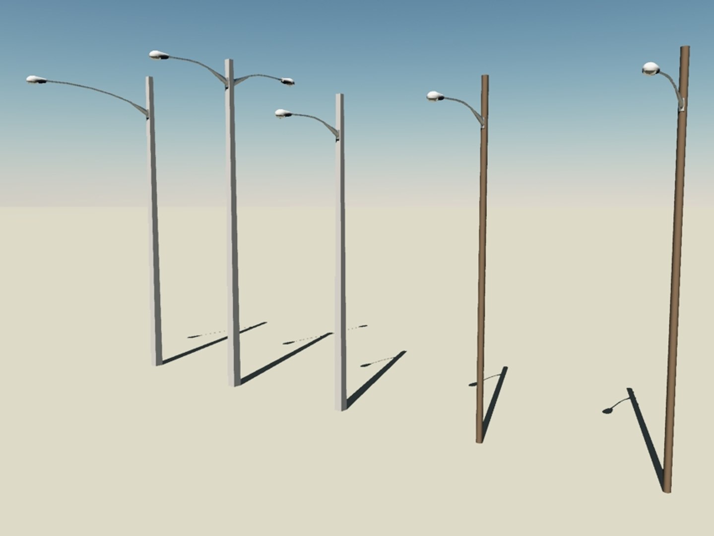 3ds Max Roadway Lighting
