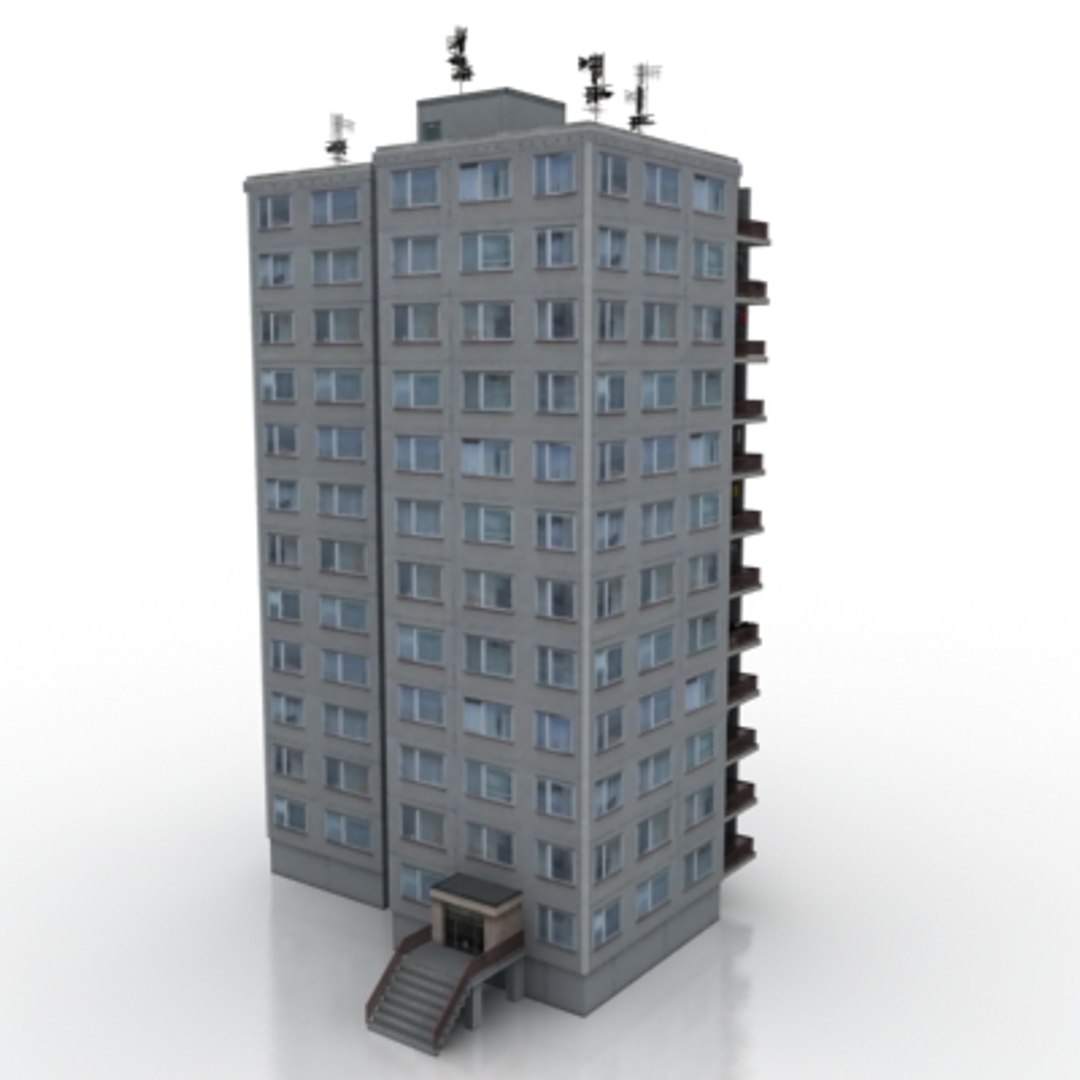 building block 3d max