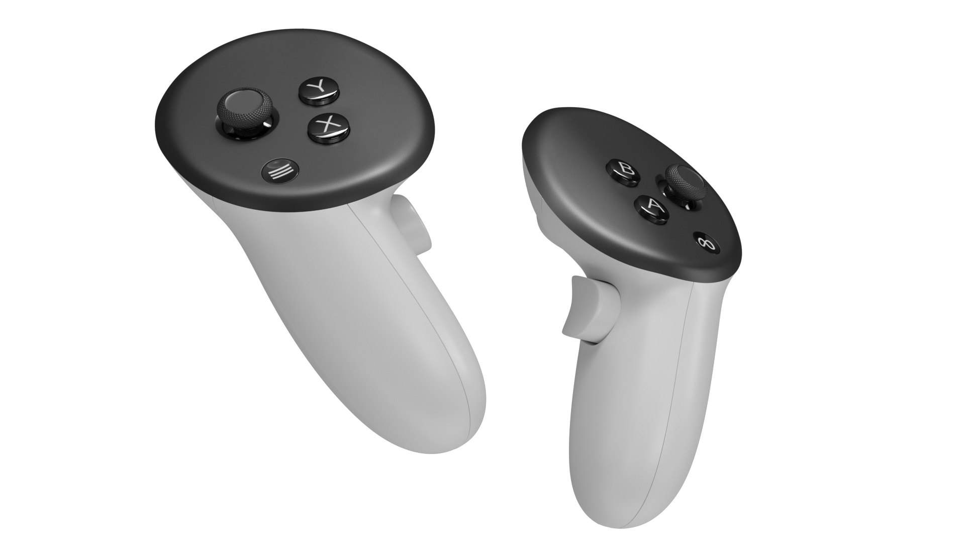 3D Meta Quest 3 With Controllers Model - TurboSquid 2081909