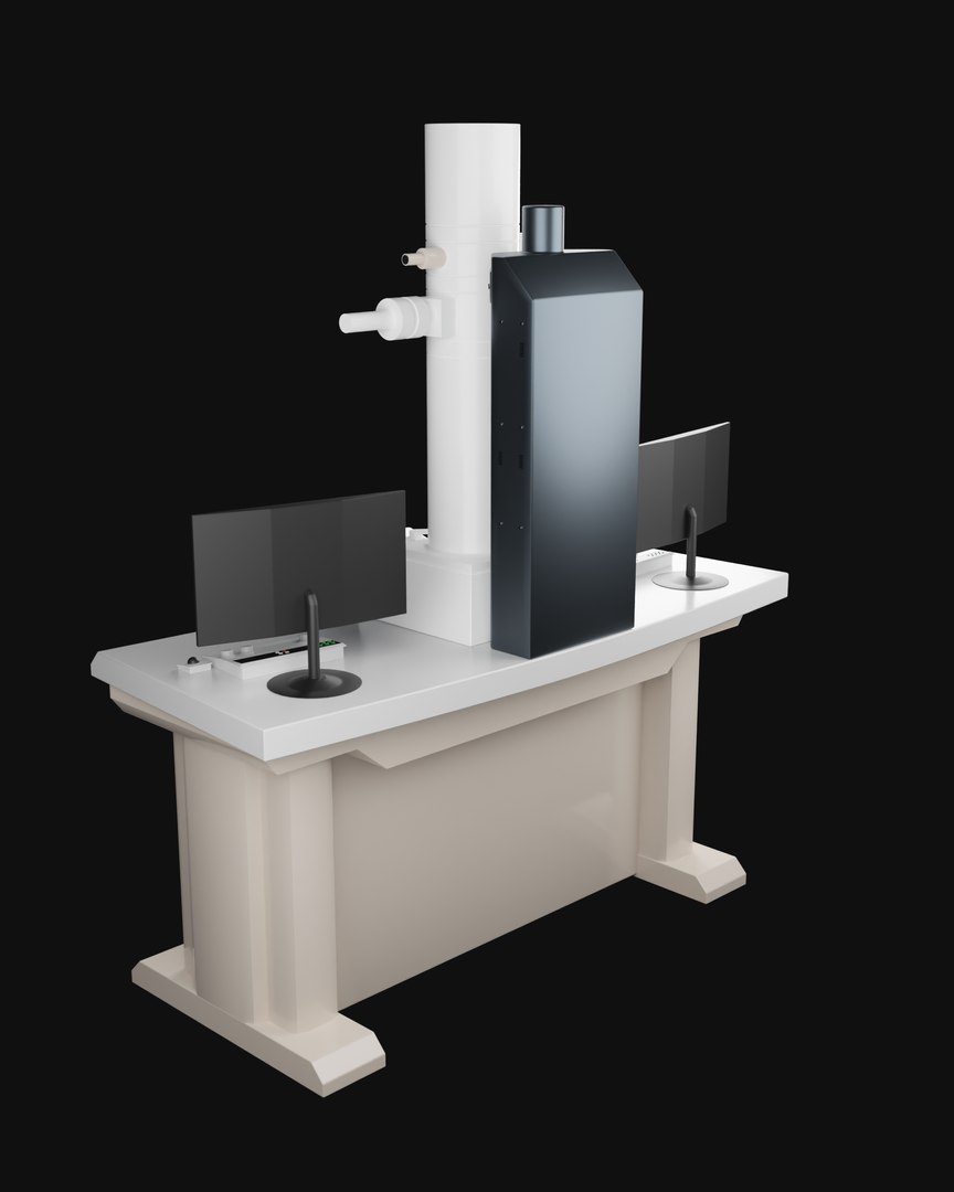 Electron MicroscopeOBJ 3D Model - TurboSquid 1858973