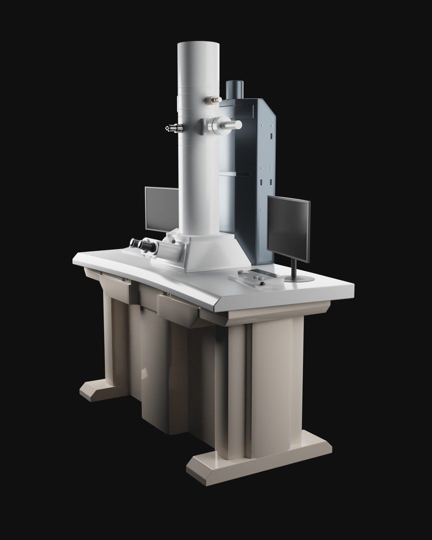 Electron MicroscopeOBJ 3D Model - TurboSquid 1858973