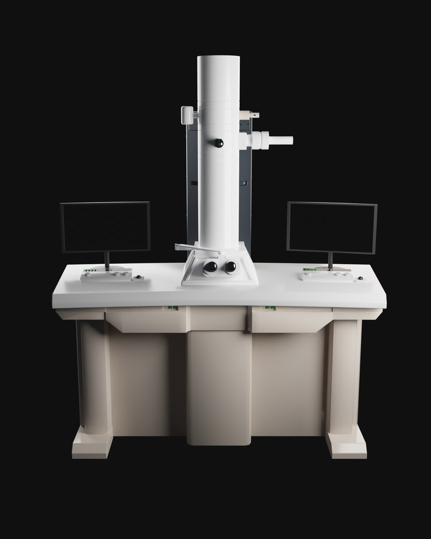 Electron MicroscopeOBJ 3D Model - TurboSquid 1858973