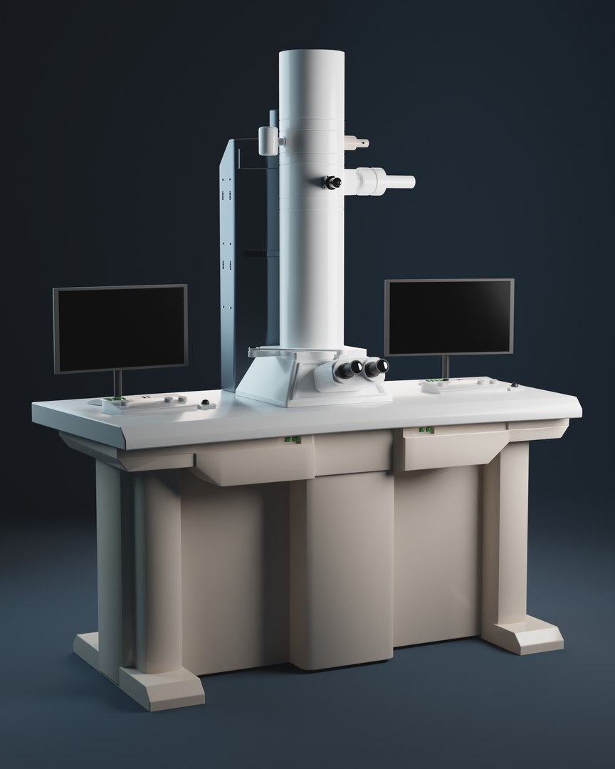 Electron MicroscopeOBJ 3D Model - TurboSquid 1858973