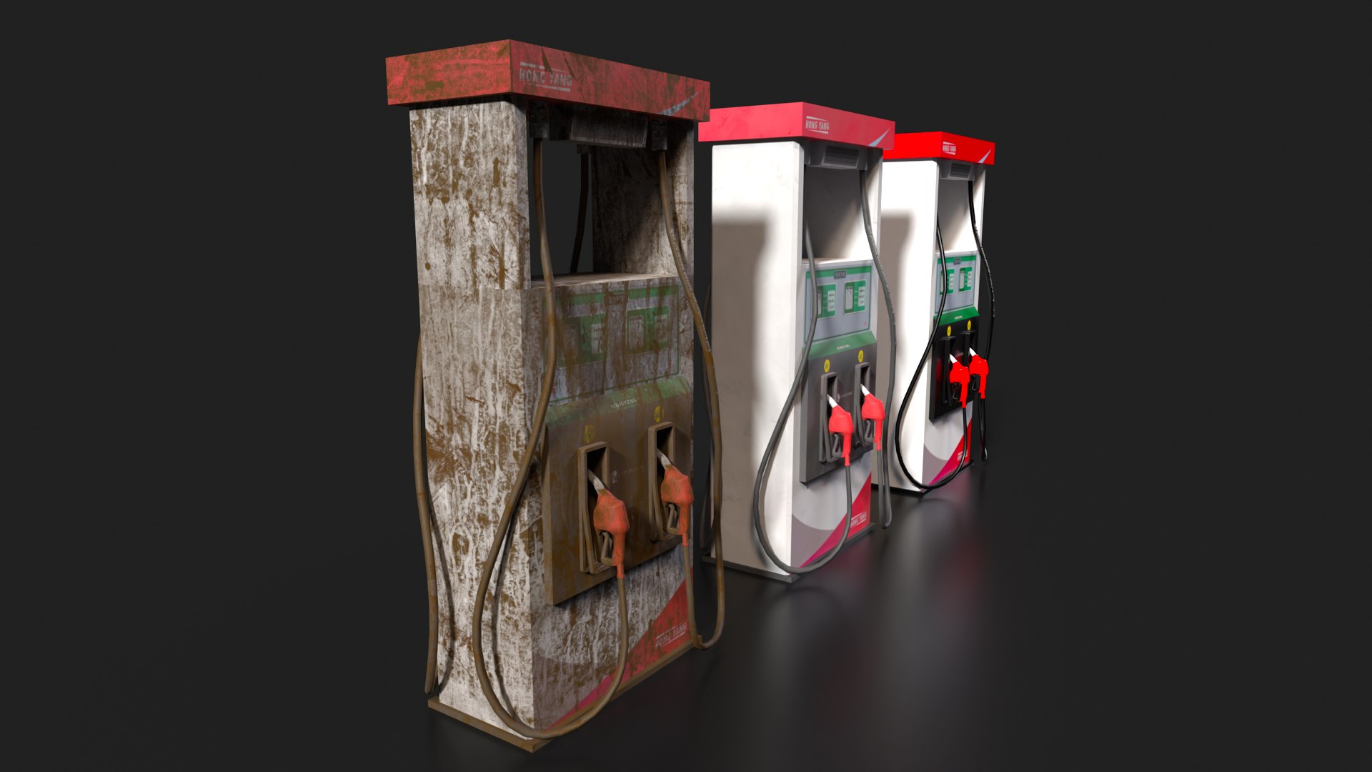 Fuel Station Pump 3D 3D - TurboSquid 2266343