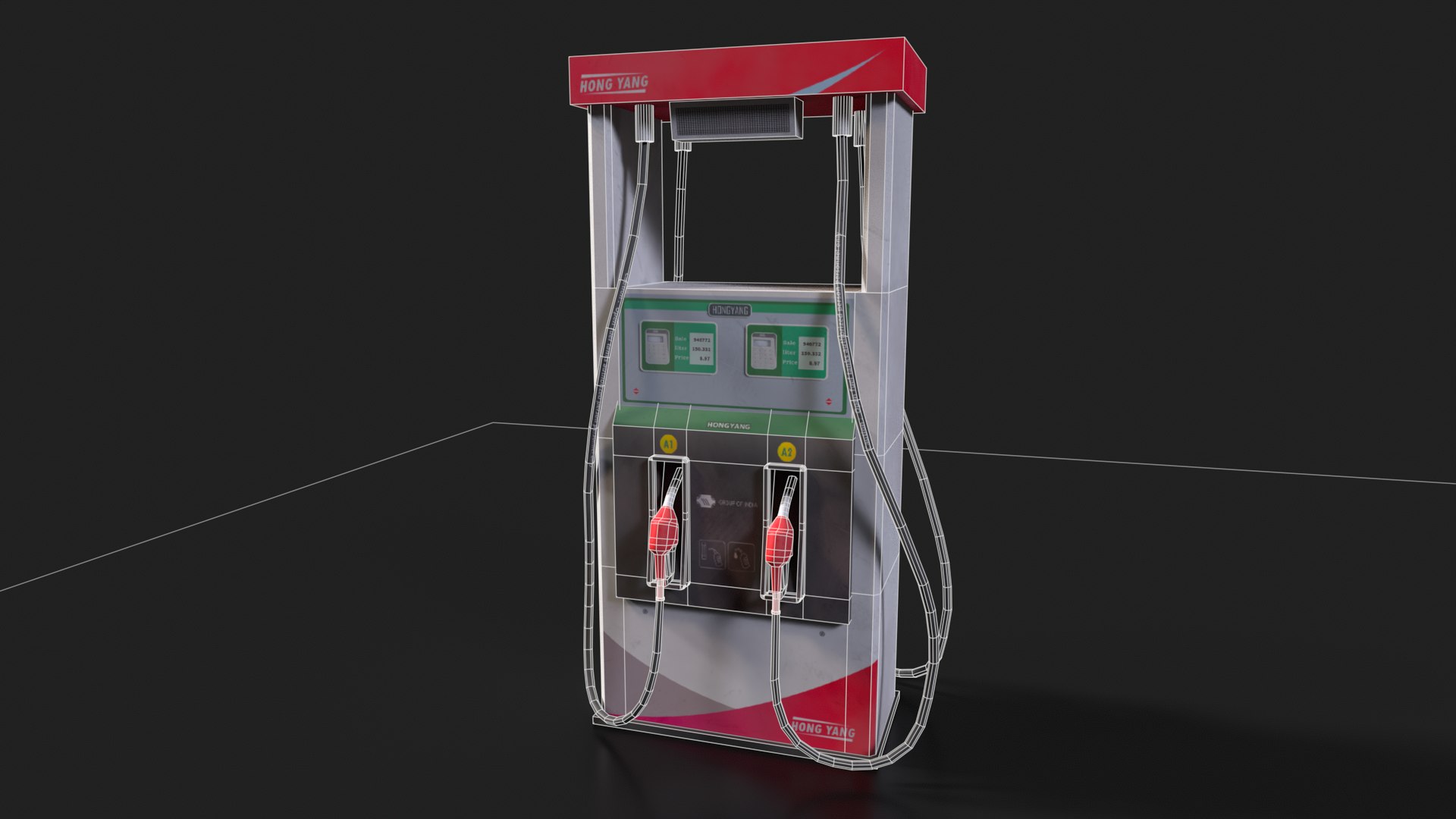 Fuel Station Pump 3D 3D - TurboSquid 2266343