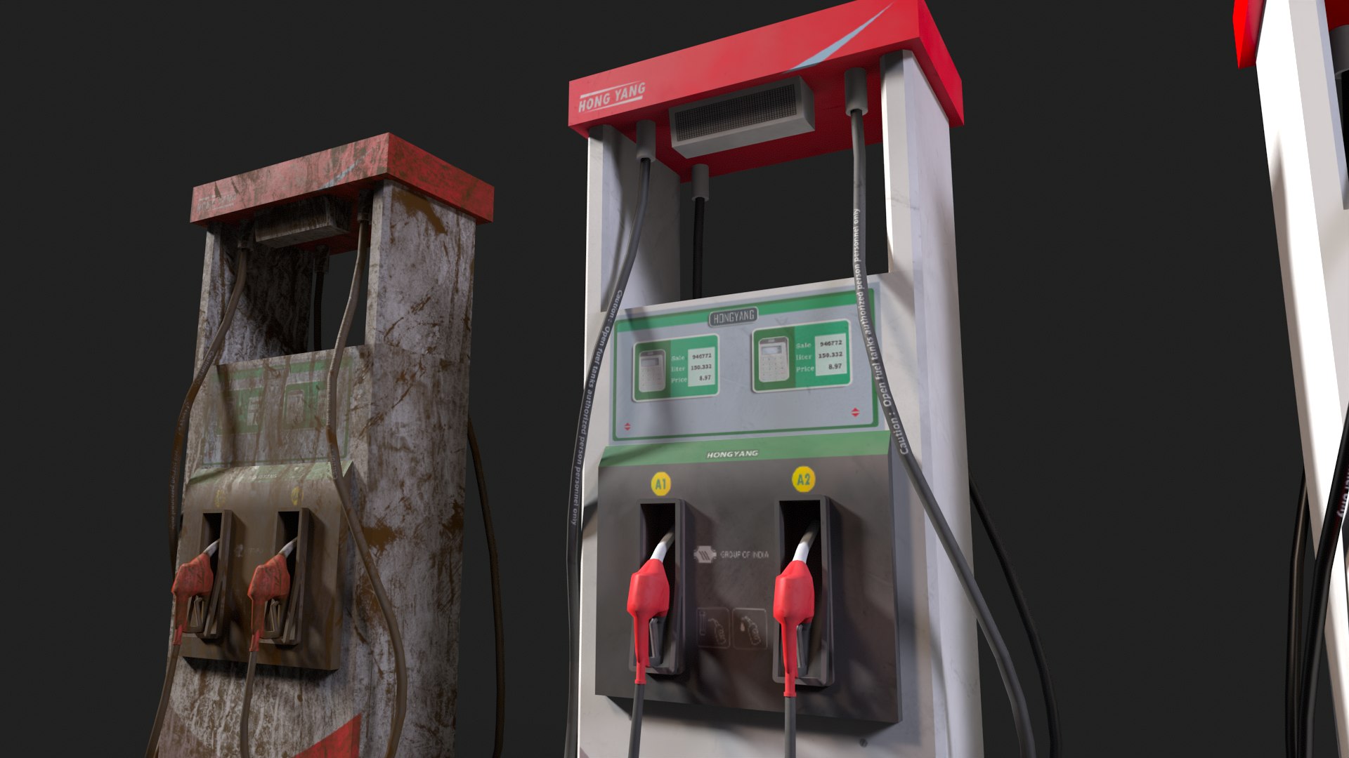 Fuel Station Pump 3D 3D - TurboSquid 2266343