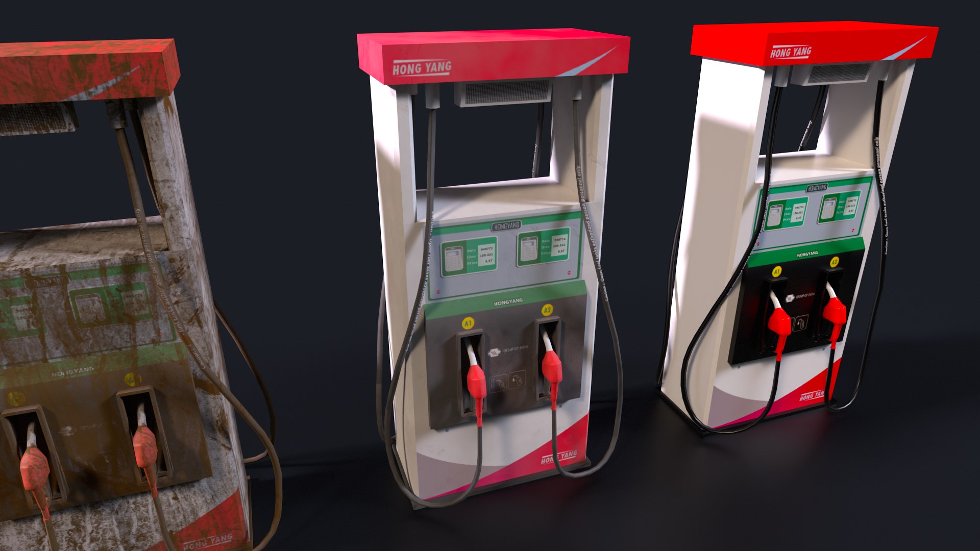Fuel Station Pump 3D 3D - TurboSquid 2266343