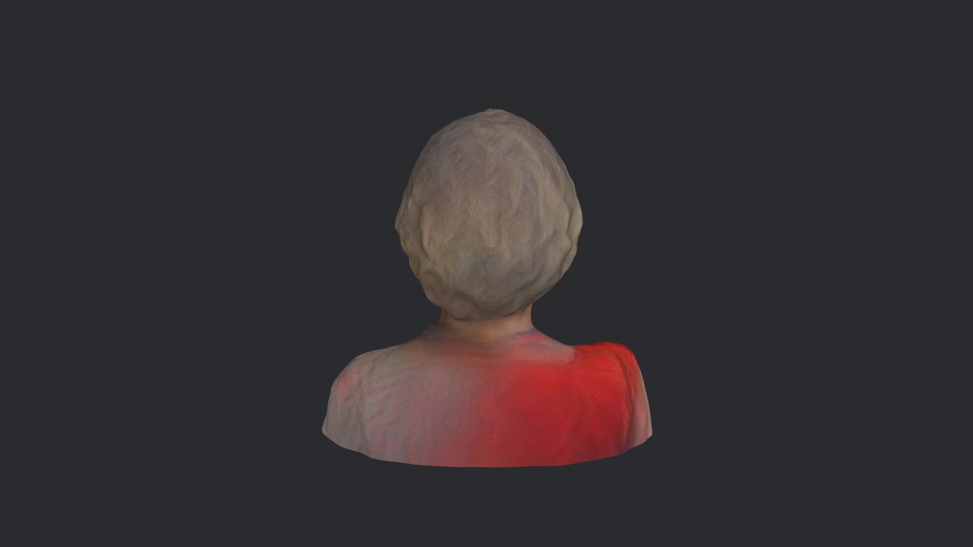 3D Model Queen Elizabeth- Realistic Bust Head Ready 3d Model ...