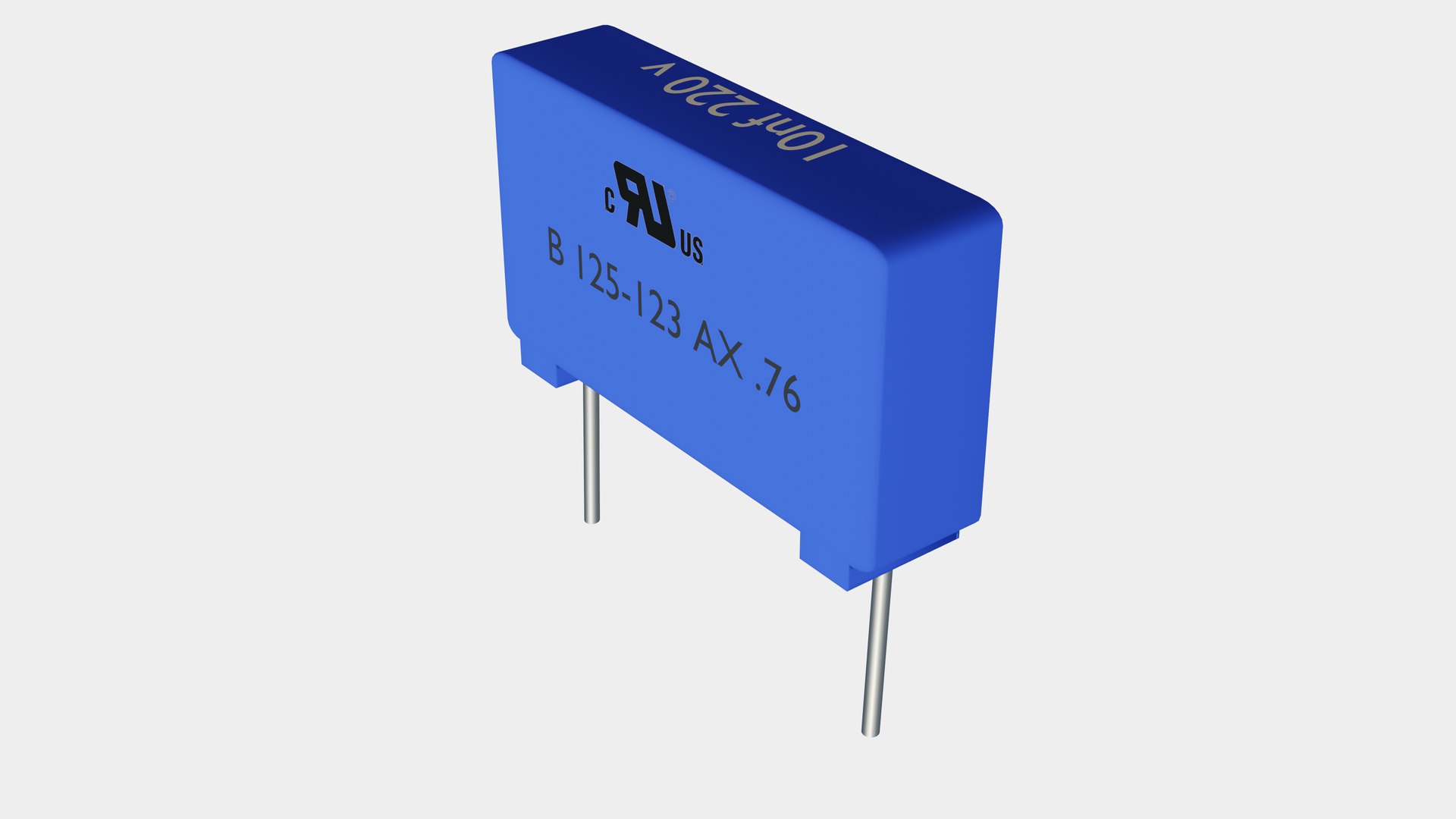 3D Polyester Capacitors Model - TurboSquid 1633468