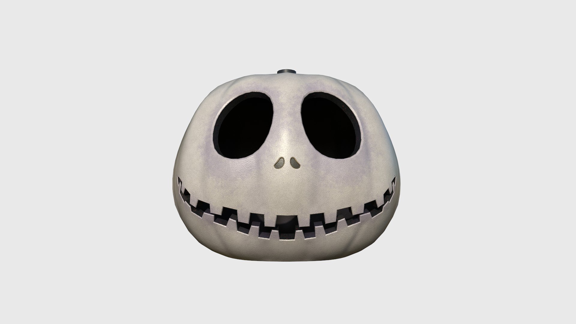 Pumpkin Head 07 White - Jack O Mask - Character Design 3D model ...