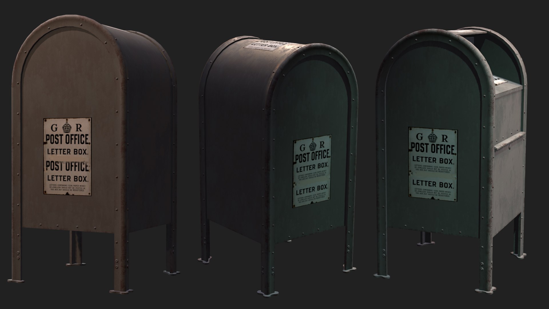 Mailbox 3D Model - TurboSquid 2016986