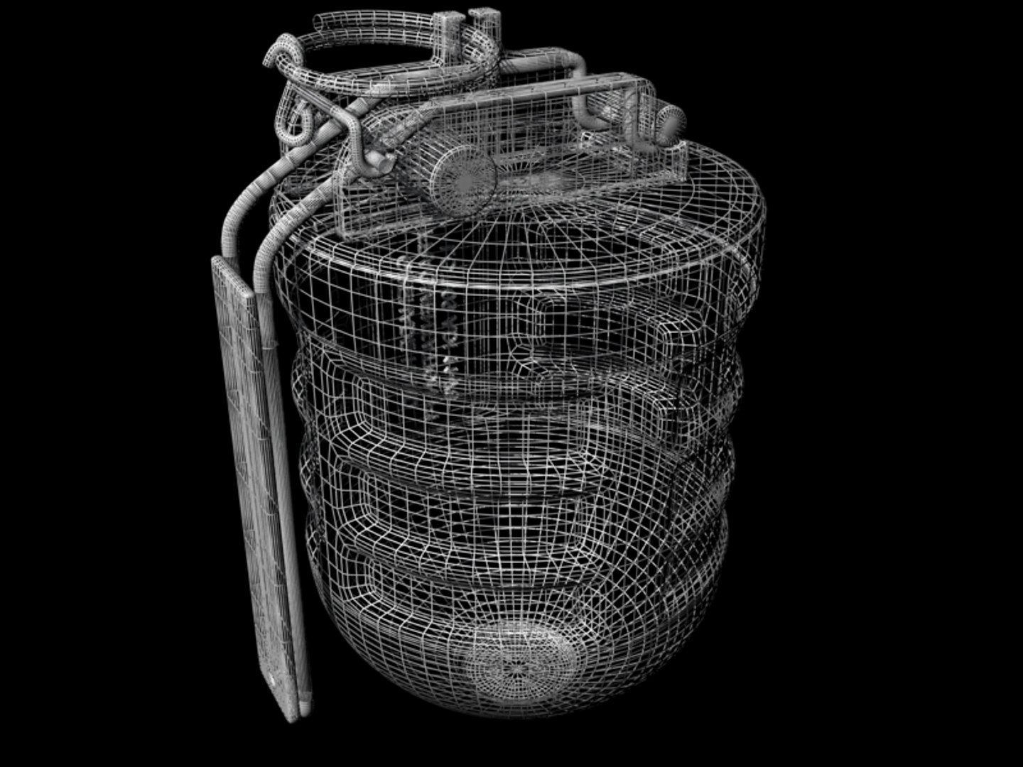 F1 Fragmentation Grenade Frag 3d Max