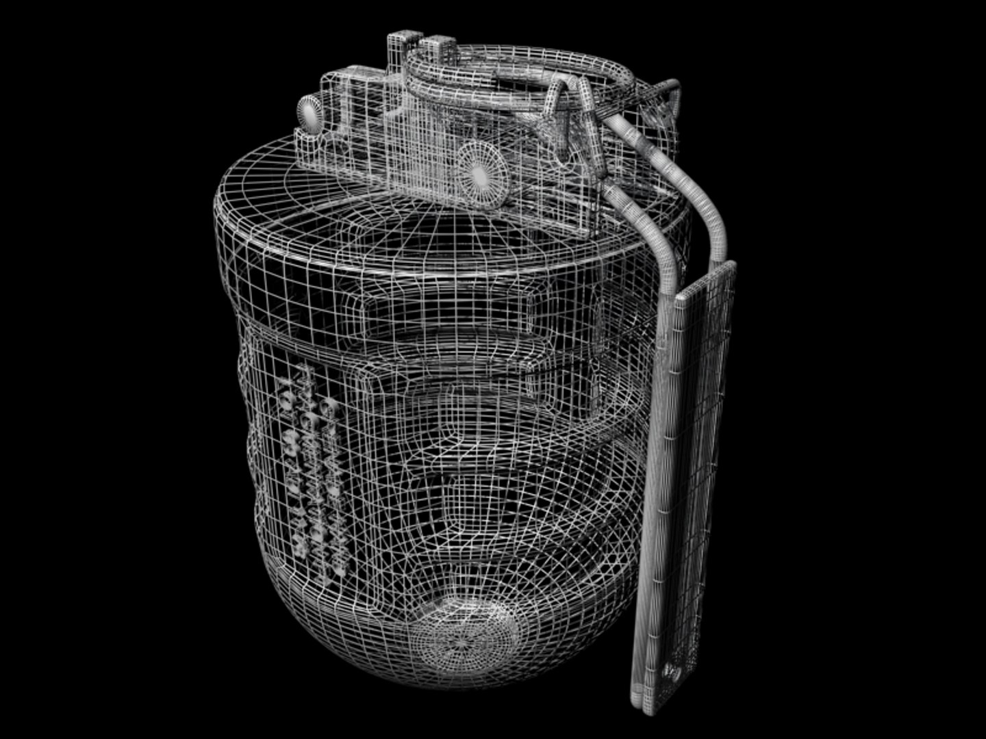 F1 Fragmentation Grenade Frag 3d Max
