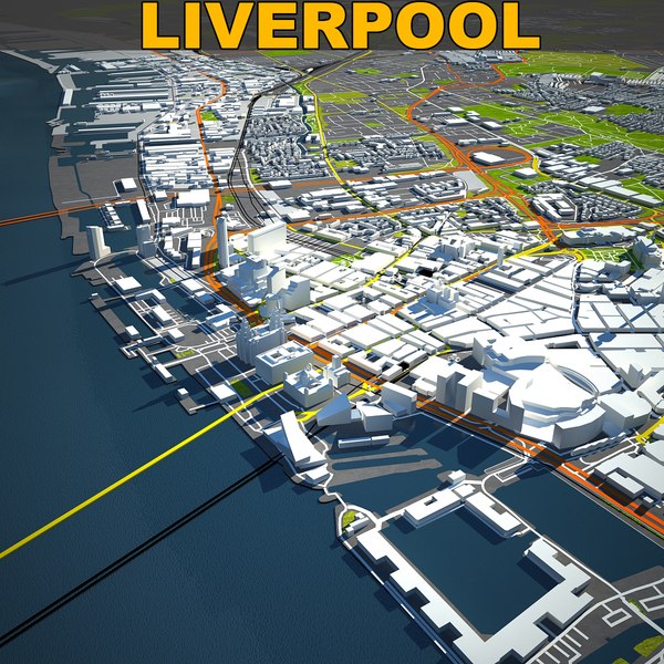 modelo 3d Liverpool Skyline Vol1 - TurboSquid 1447989