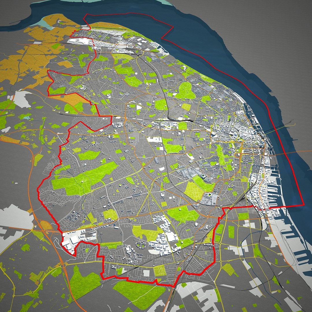 3D Liverpool Skyline Model - TurboSquid 1447989