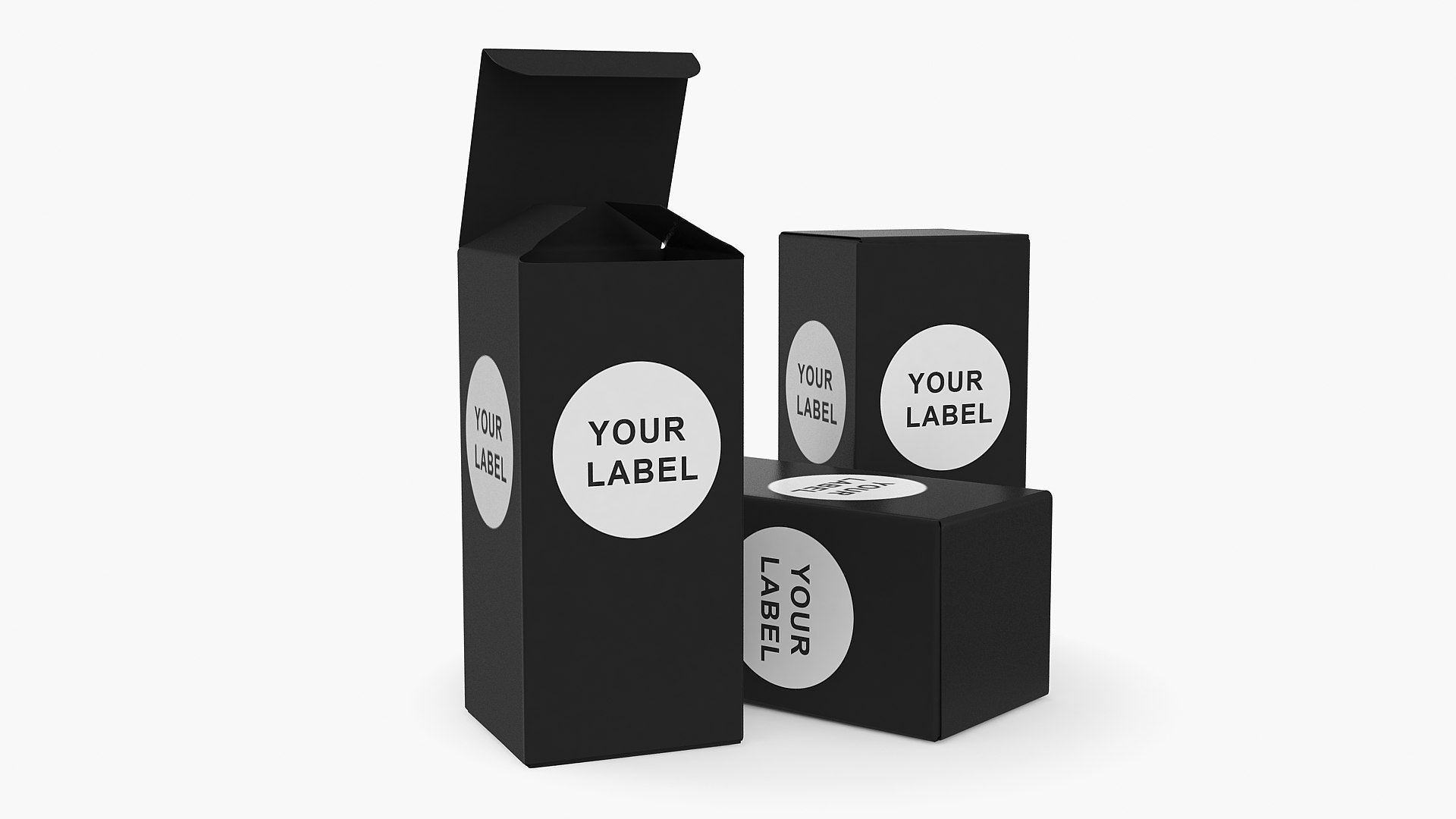 Box package 3D - TurboSquid 1595088