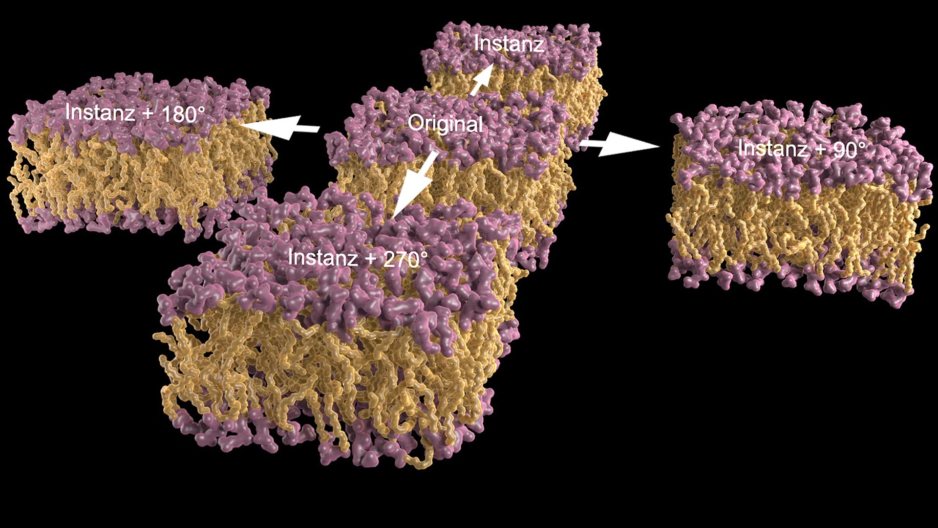 Part Of A Lipid Bilayer 3D Model - TurboSquid 2117919