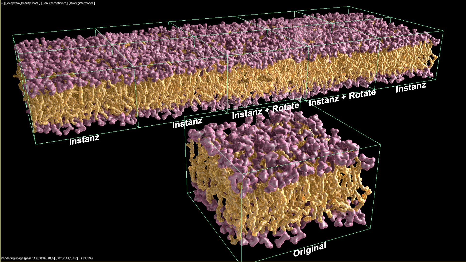 Part Of A Lipid Bilayer 3D Model - TurboSquid 2117919