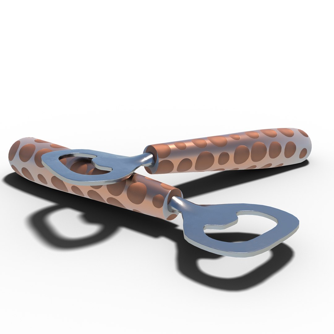 Bottle Opener 3D Model - TurboSquid 2087739
