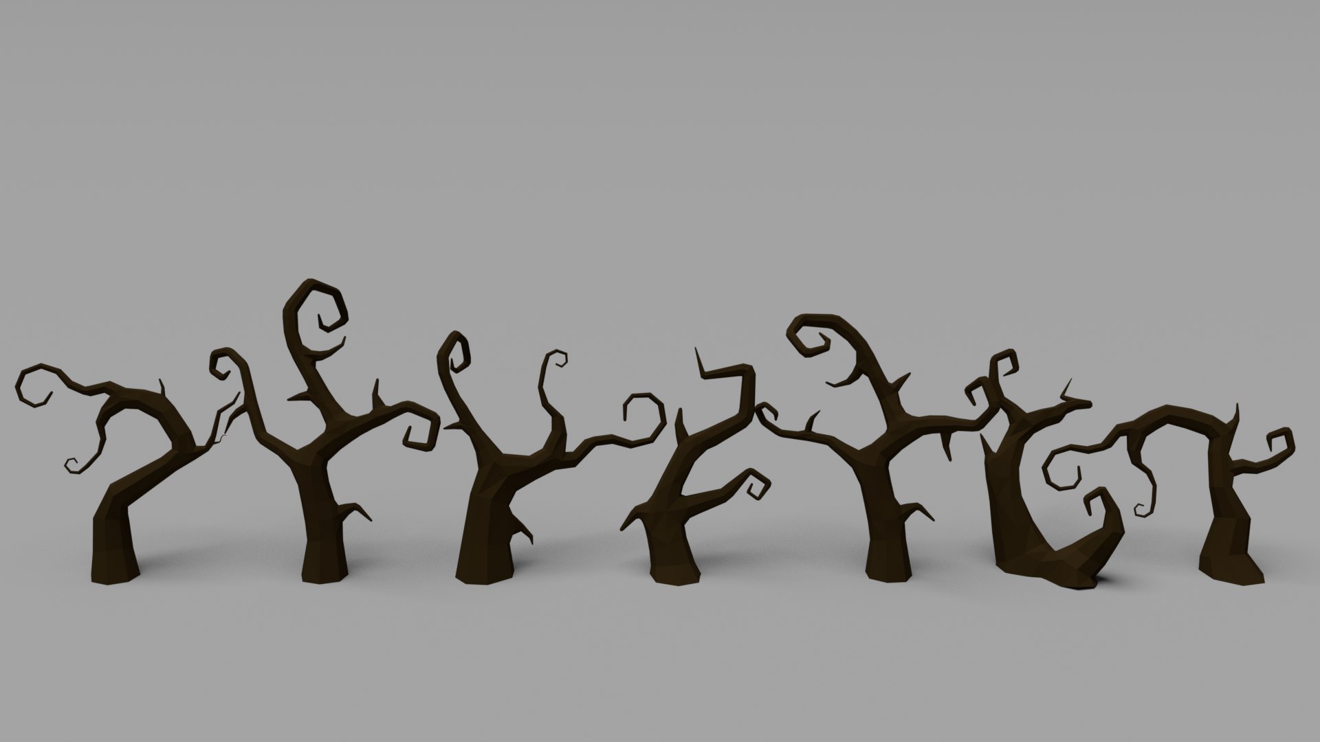Tree Pack Spooky 3D - TurboSquid 1241482