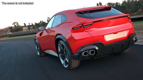 Ultimate Crossover 레이싱 카 레드 3D 모델 - TurboSquid 2312397
