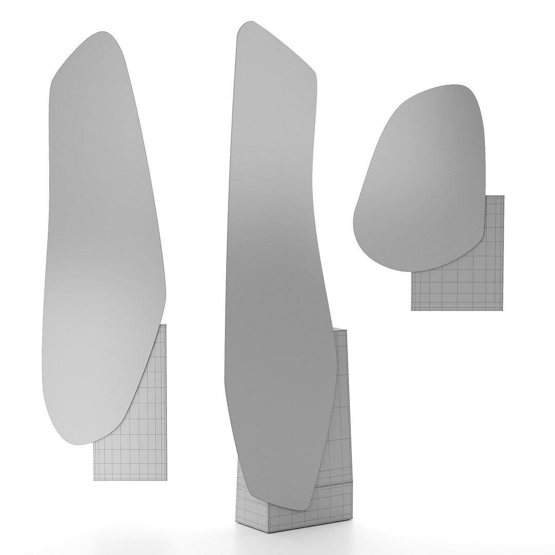 Free 3D Lake Mirror 2 3 5 By NOOM Model - TurboSquid 2271230