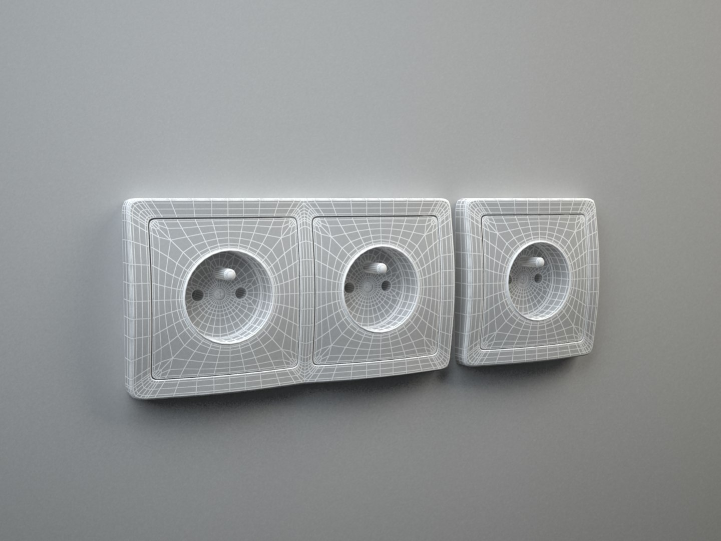 3d outlets 230v model