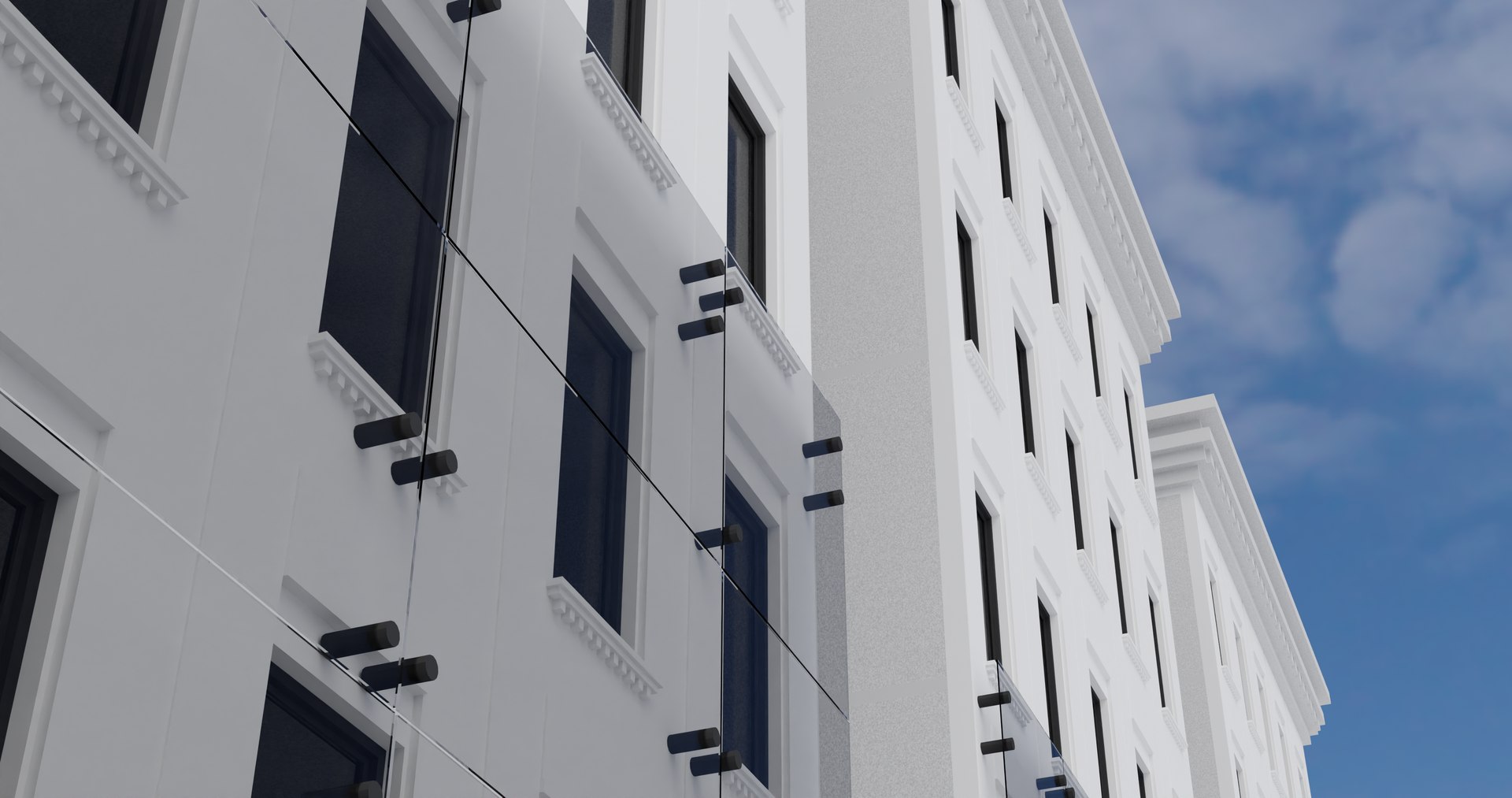 3D Residential Commercial Compound - TurboSquid 1950608