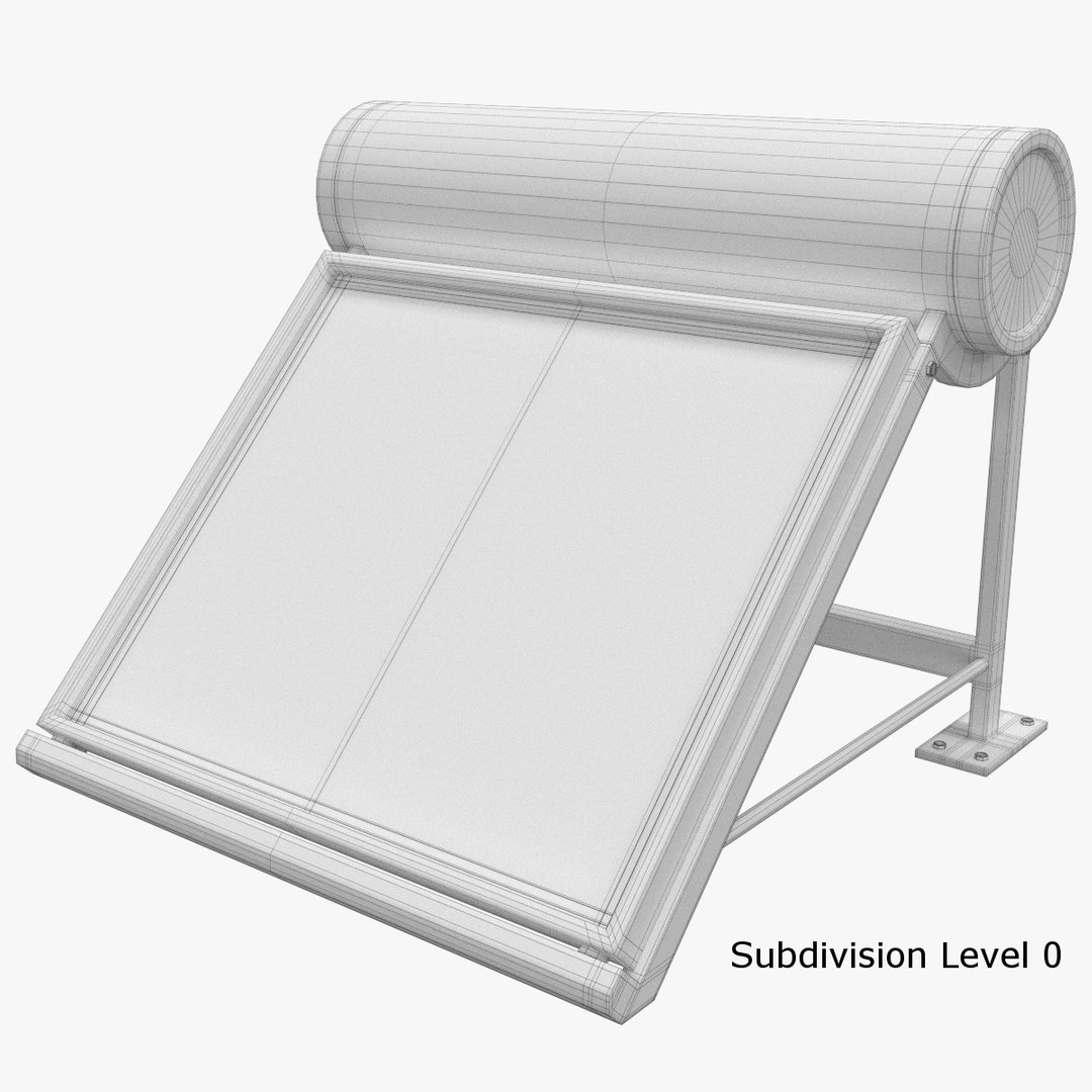 Solar Heater 2 Obj