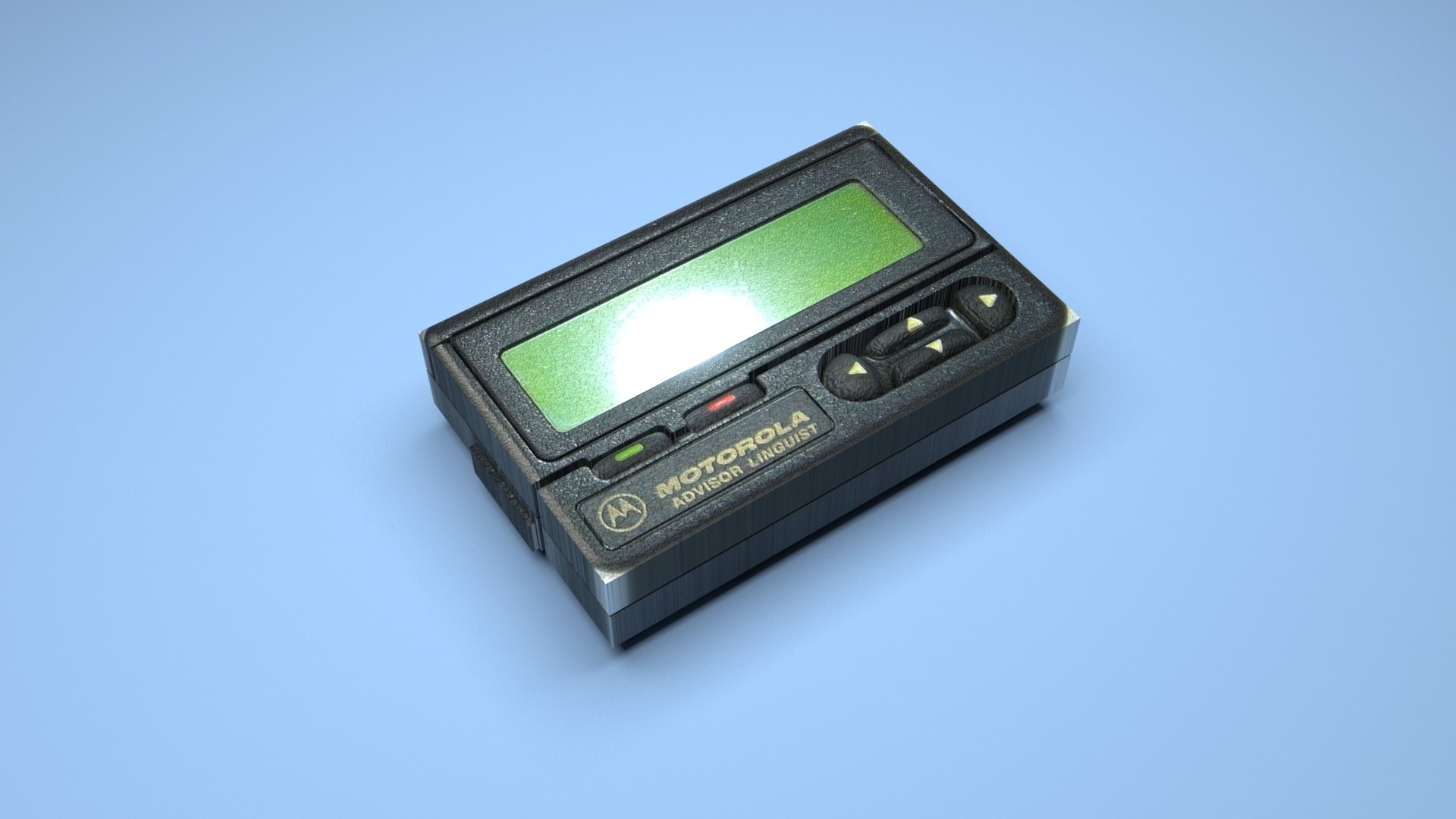 Alphanumeric Pager 3D model - TurboSquid 1909455