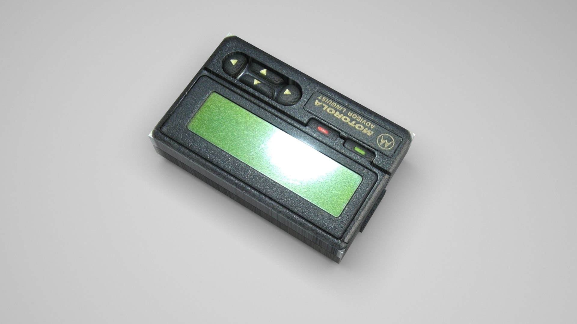 Alphanumeric Pager 3D Model - TurboSquid 1909455