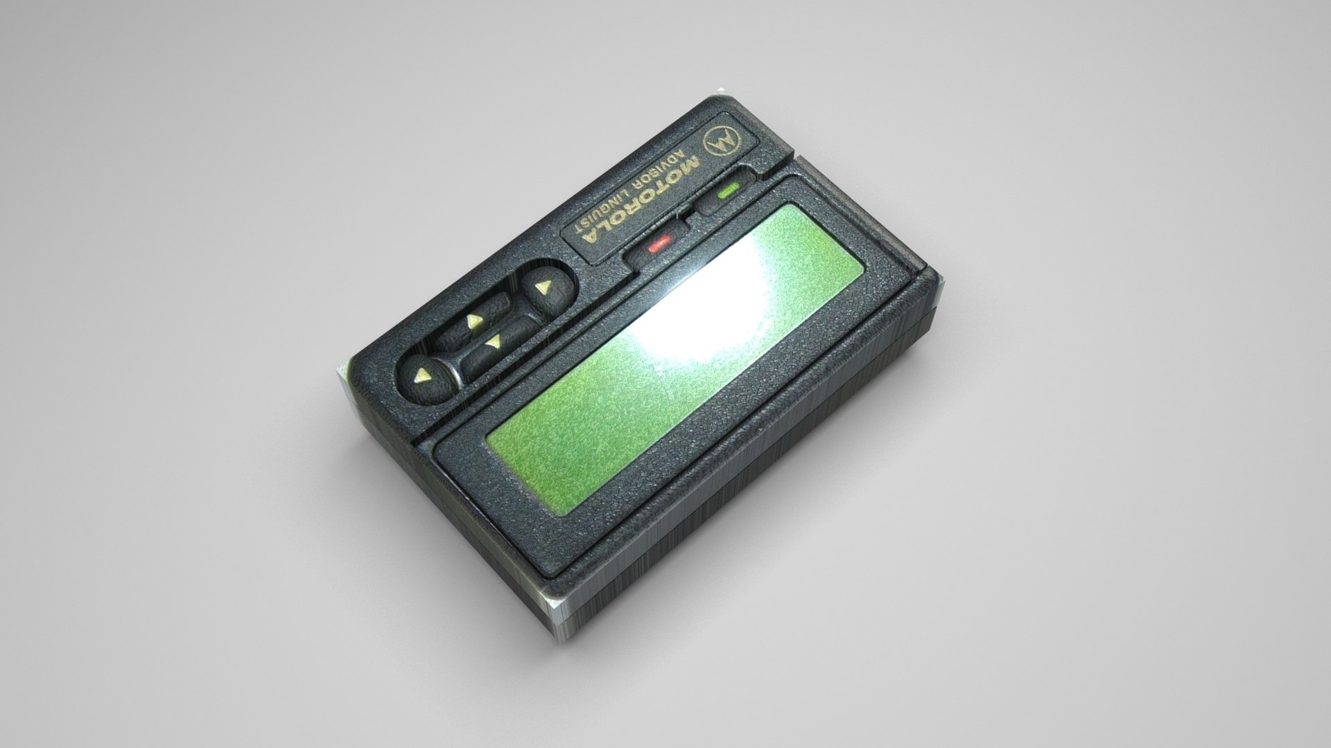 Alphanumeric Pager 3D Model - TurboSquid 1909455