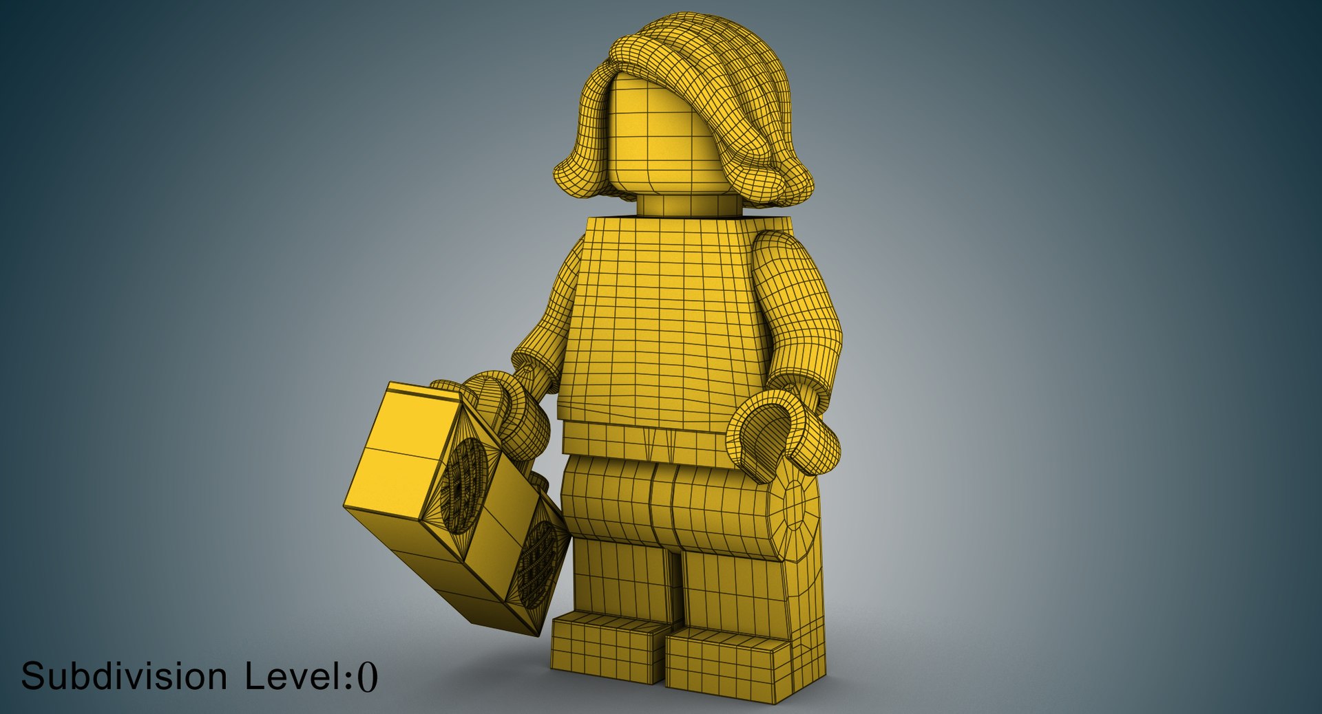 3D lego dancer - TurboSquid 1423588