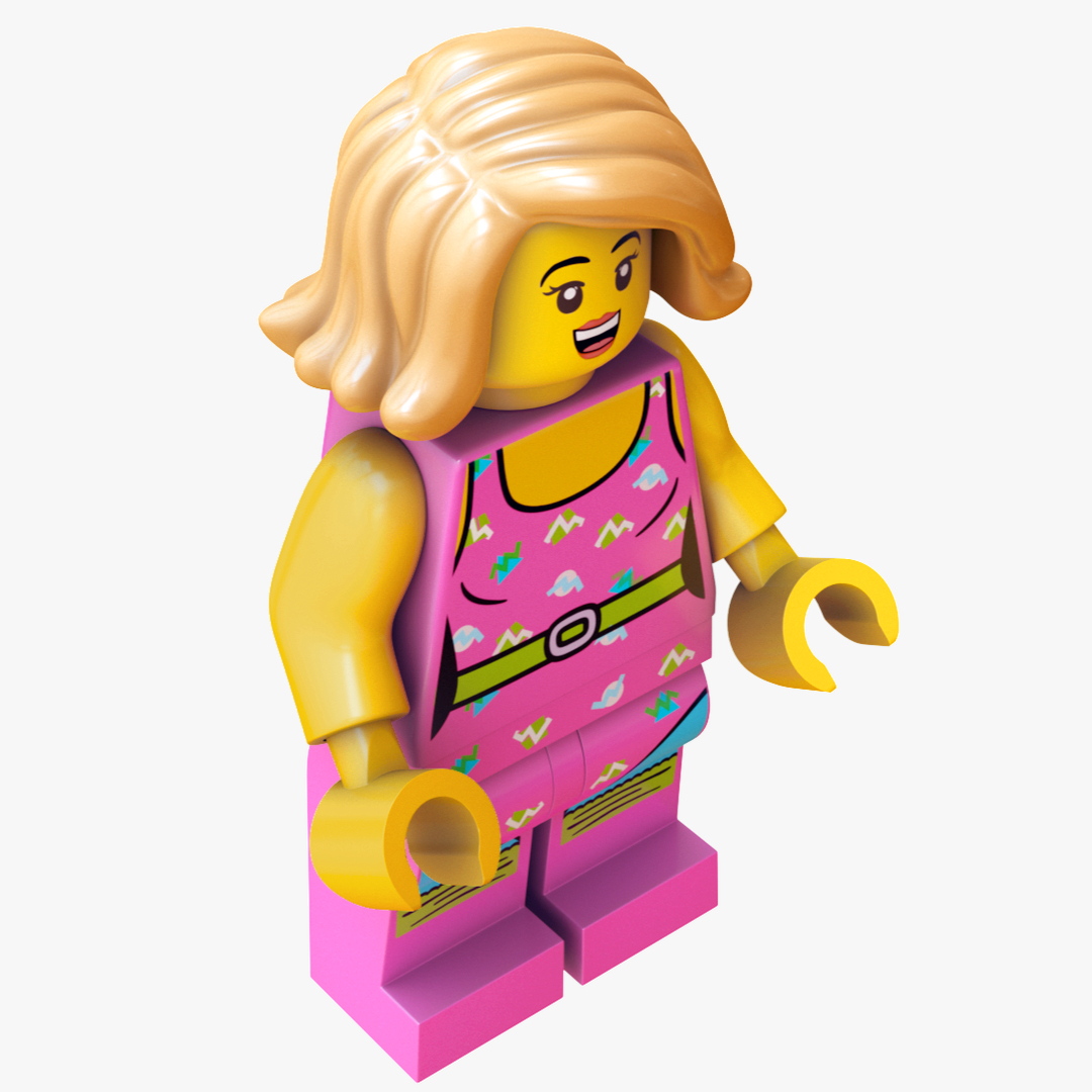 3D lego dancer - TurboSquid 1423588