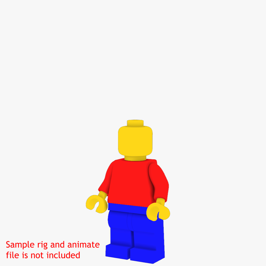 3D Lego Dancer - TurboSquid 1423588