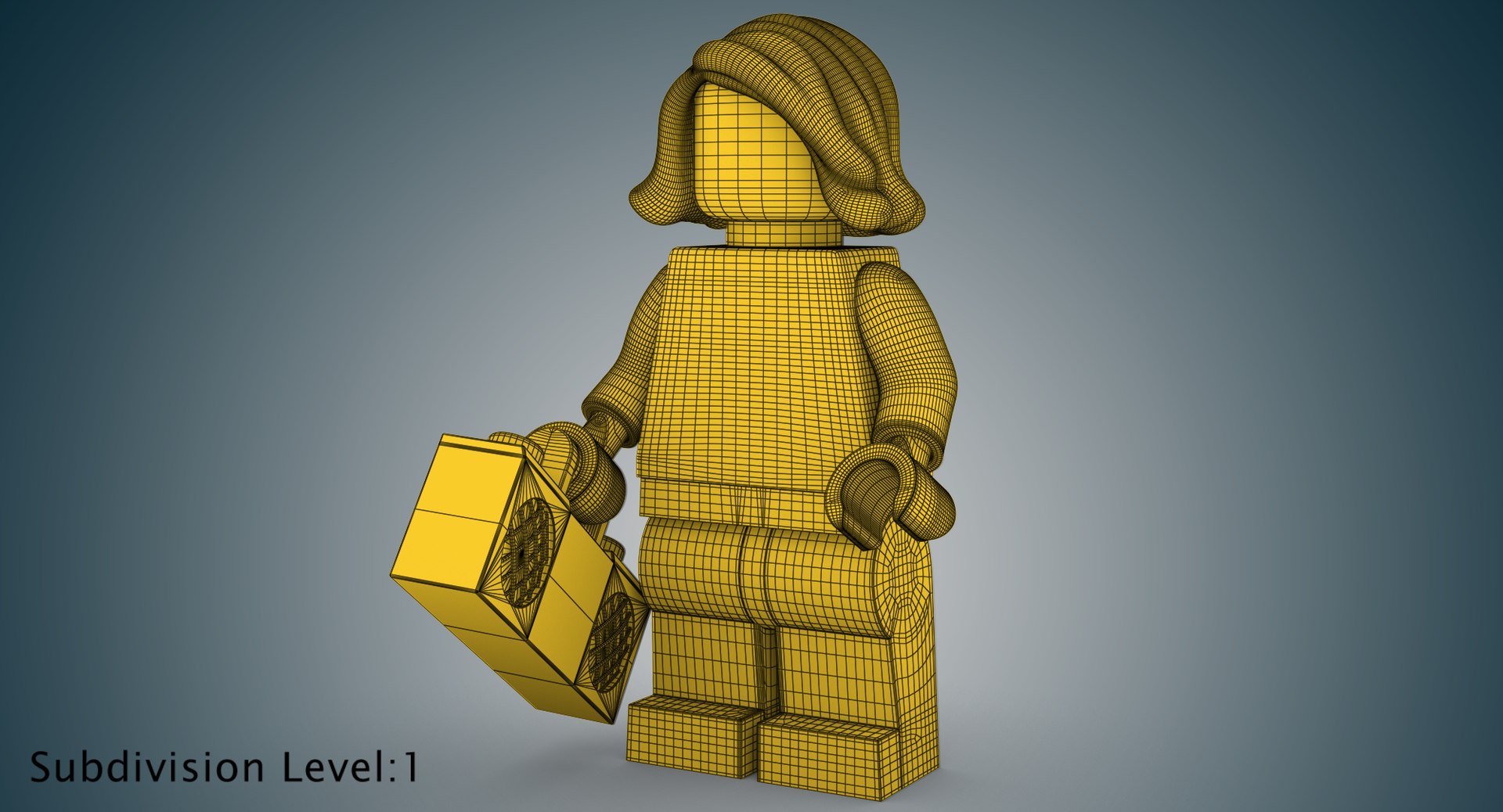3D lego dancer - TurboSquid 1423588
