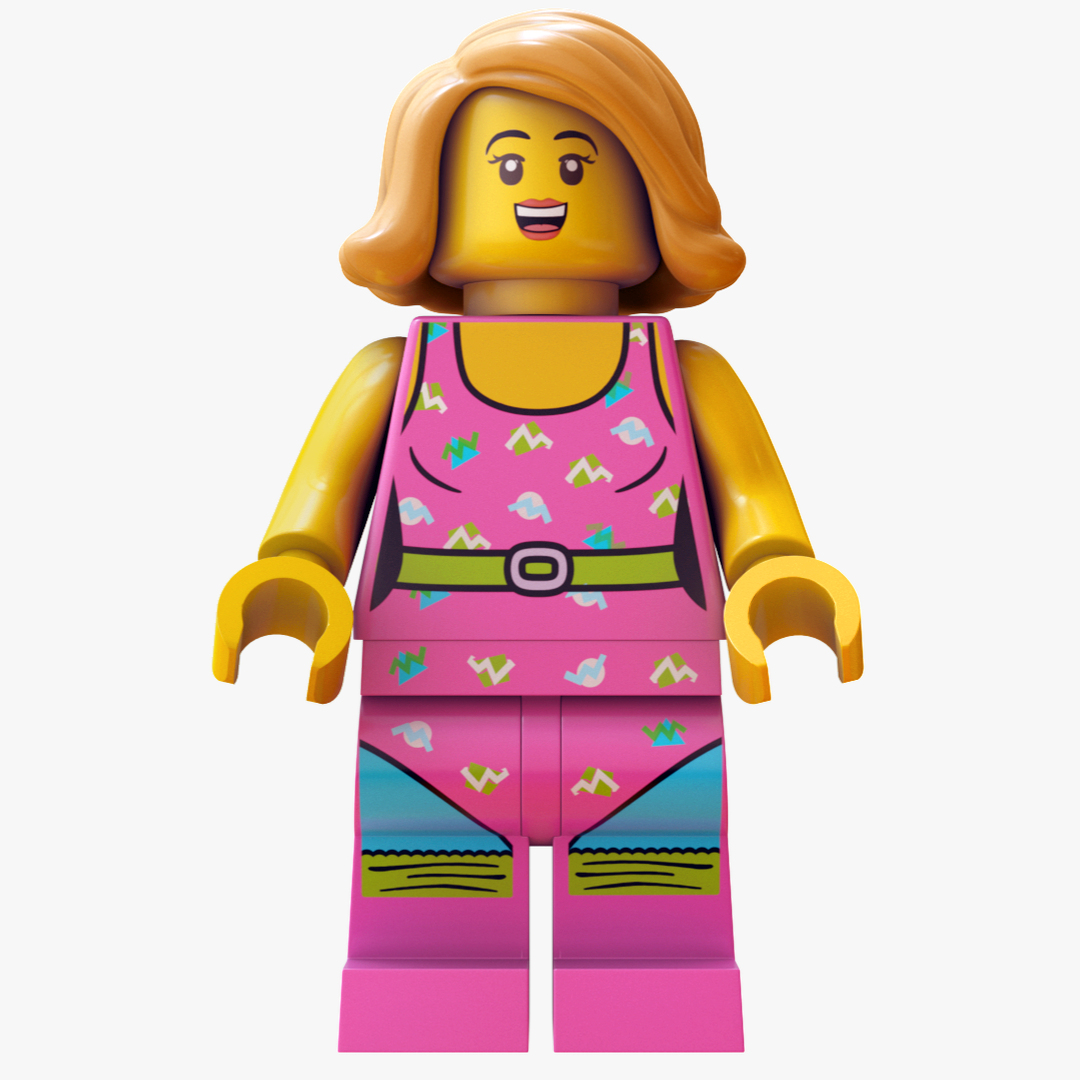3D lego dancer - TurboSquid 1423588
