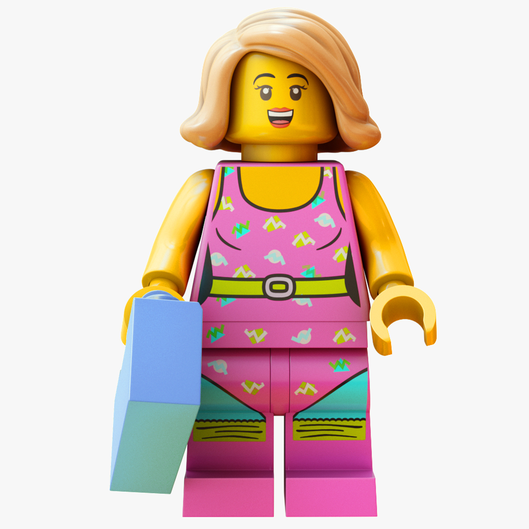 3D lego dancer - TurboSquid 1423588