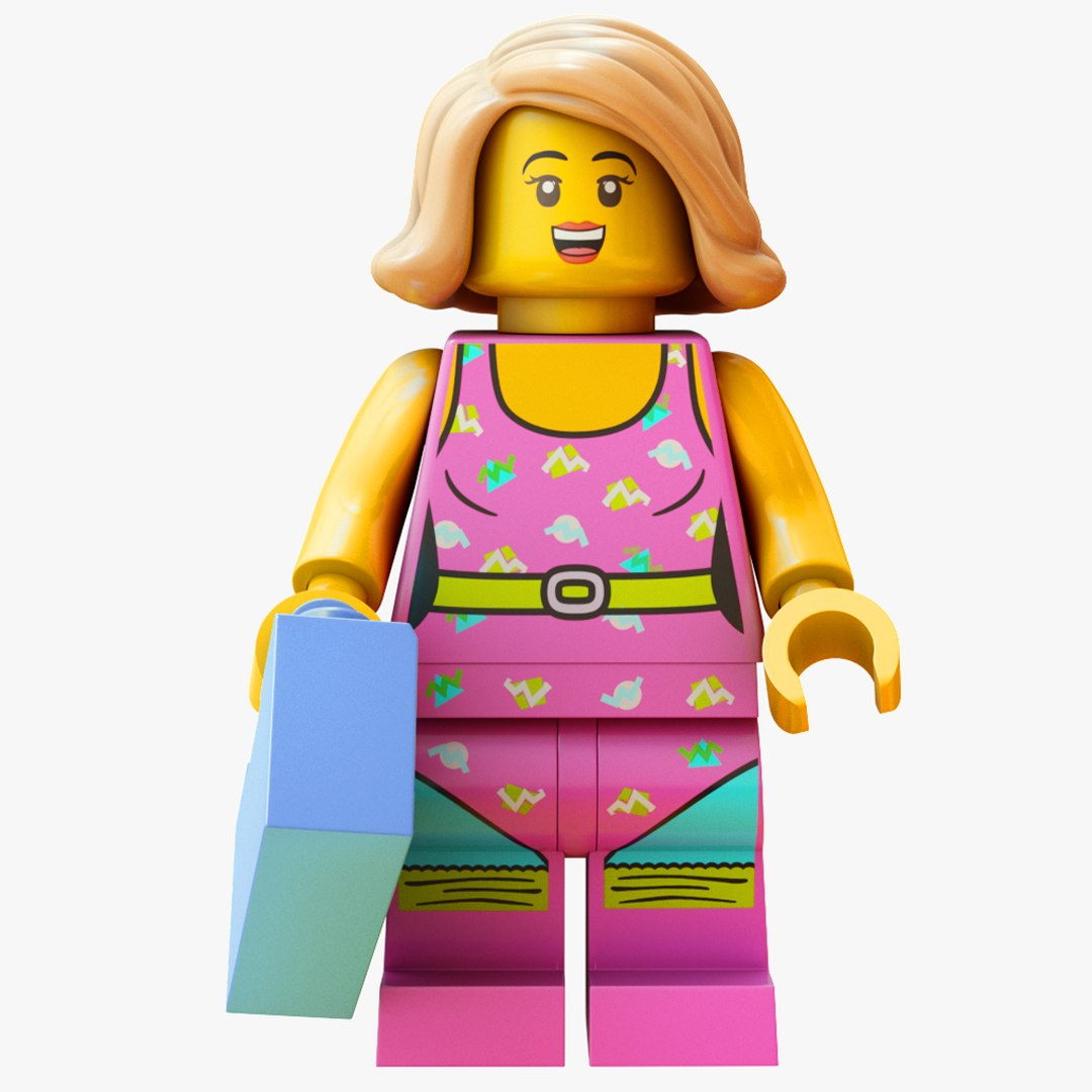 3D Lego Dancer - TurboSquid 1423588