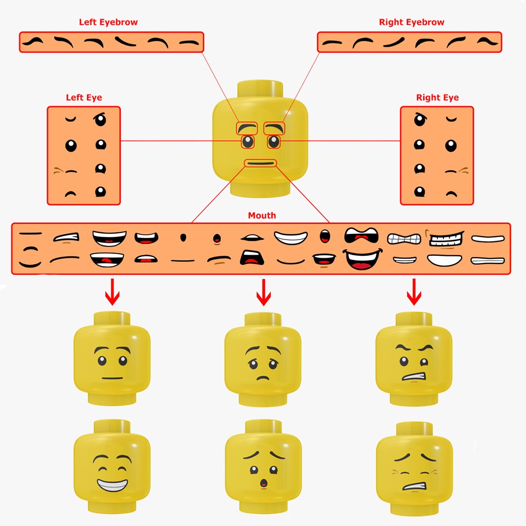 3D lego dancer - TurboSquid 1423588