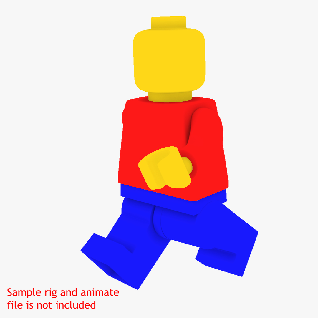 3D Lego Dancer - TurboSquid 1423588
