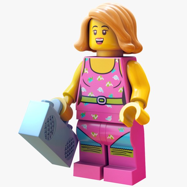 3D lego dancer - TurboSquid 1423588